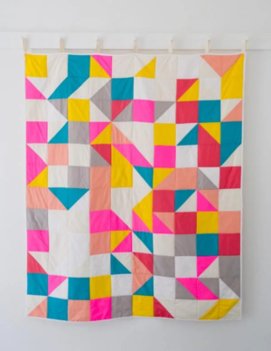 Modular Block Quilt - Free Pattern - crafts.alldaycrochet