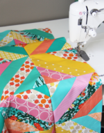 Diagonal Strip Quilt - Free Pattern - crafts.alldaycrochet