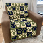 Paw Print Granny Square – Free Pattern | crafts.alldaycrochet