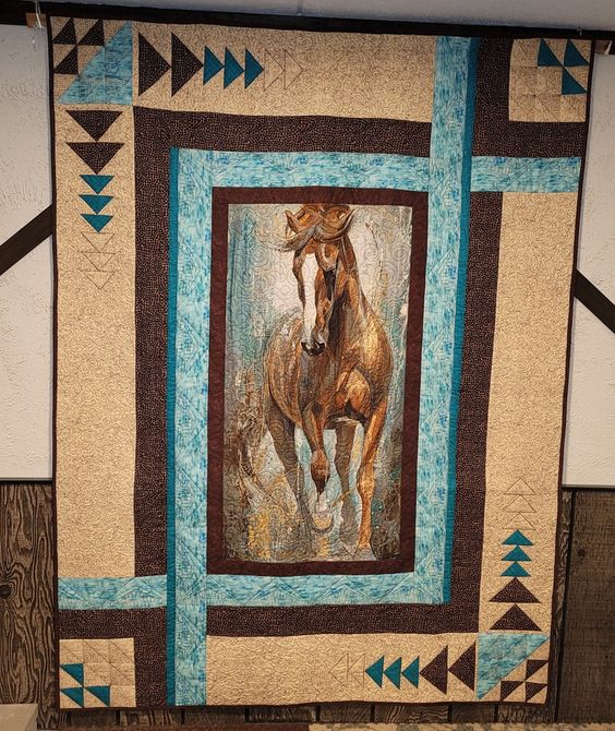 Horse Quilt | crafts.alldaycrochet