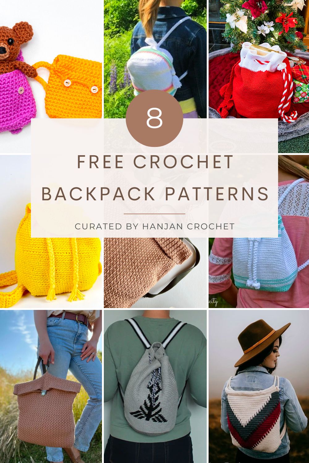8 Free Crochet Backpack Patterns - crafts.alldaycrochet